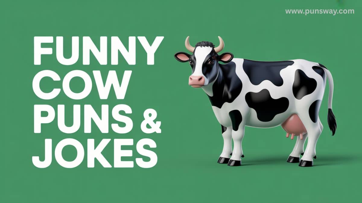 Cow Puns and Jokes 175+ Funny One Liner - Puns Way