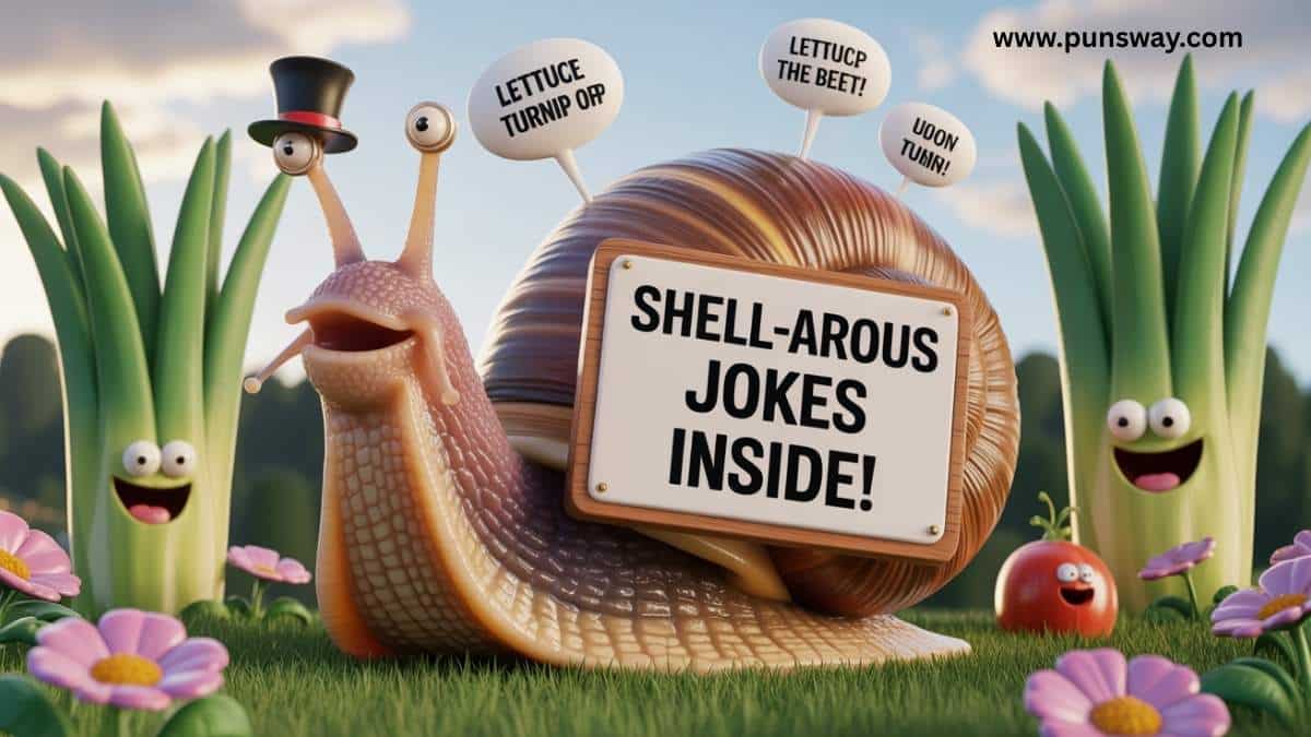 200+ Snail Puns and Jokes Slow and Hilarious - Puns Way