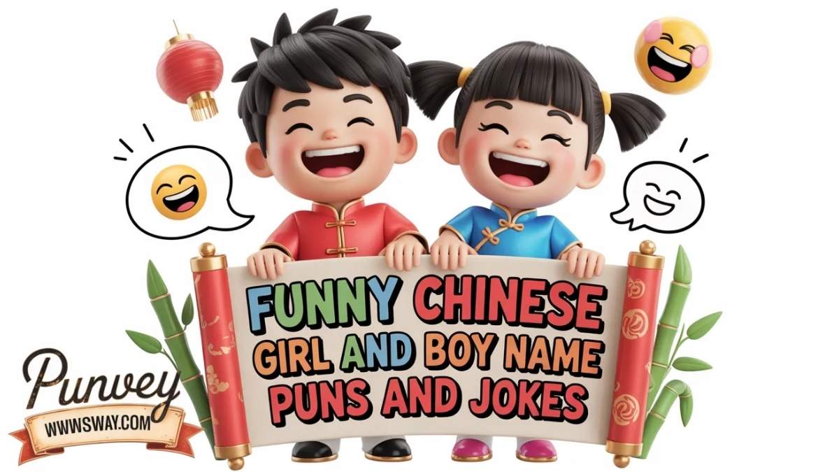 Funny Chinese Name Puns and Jokes 120+ One Liner - Puns Way
