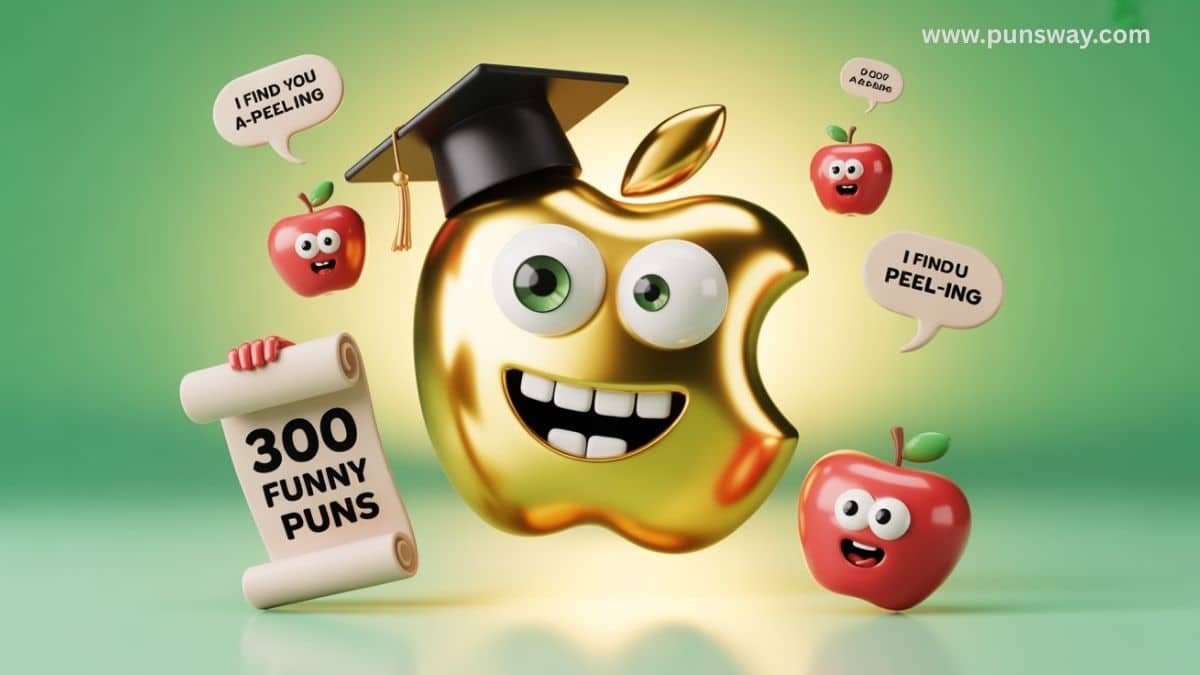 300 funny Apple Puns One-Liner - Puns Way