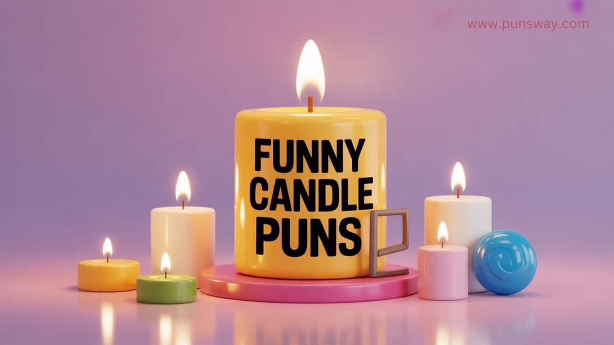 220+ funny Candle Puns to Light Up Your Day - Puns Way