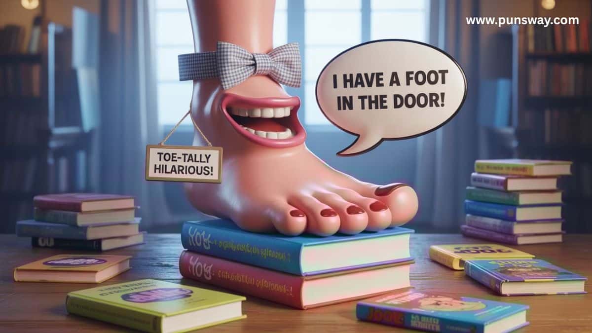 200+funny Toe Puns and jokes onliner 2025 - Puns Way