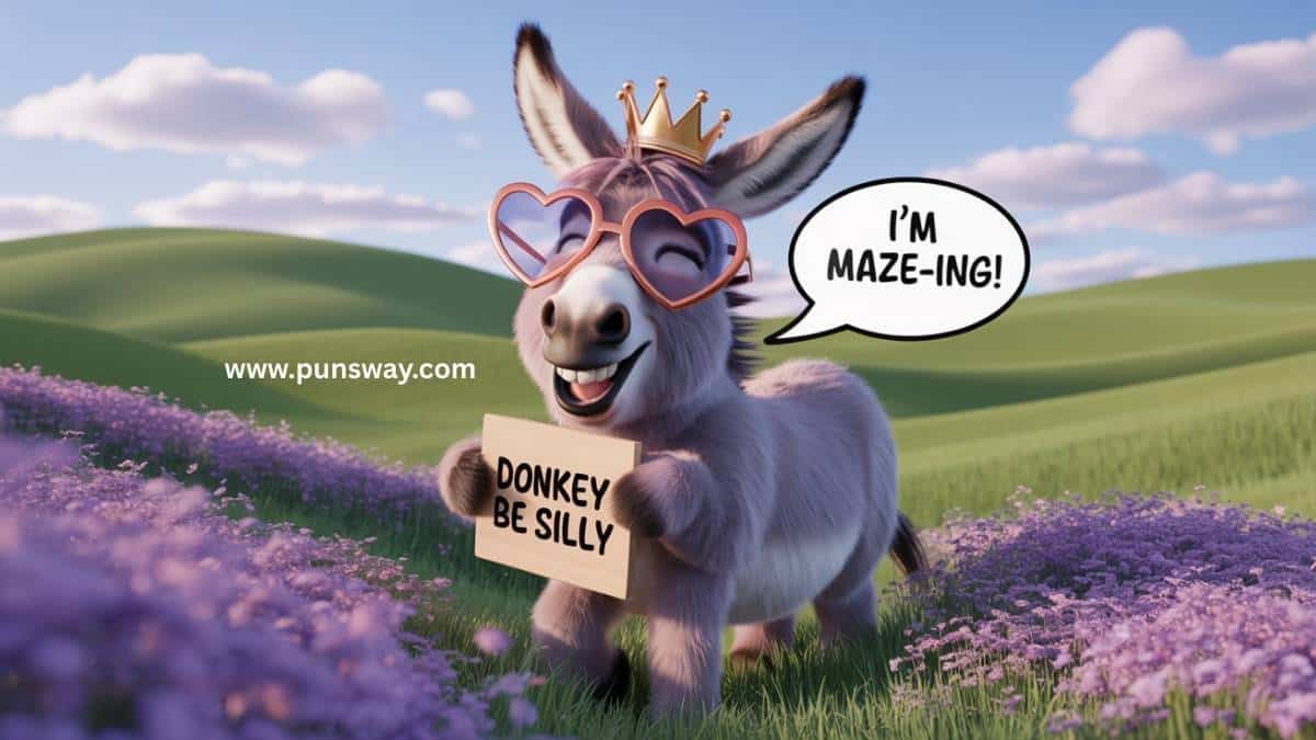 278 Donkey Puns & Funny One-Liners - Puns Way