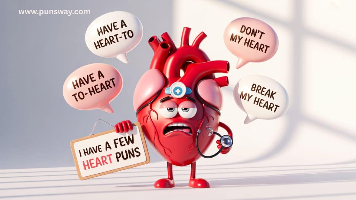 170+ Funny Heart Attack Jokes & Puns One Liner (2025) - Puns Way