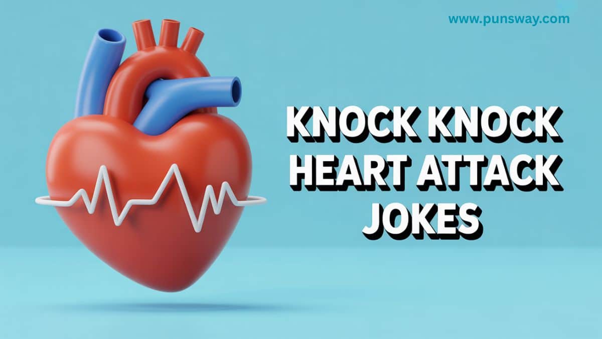 170+ Funny Heart Attack Jokes & Puns One Liner (2025) - Puns Way