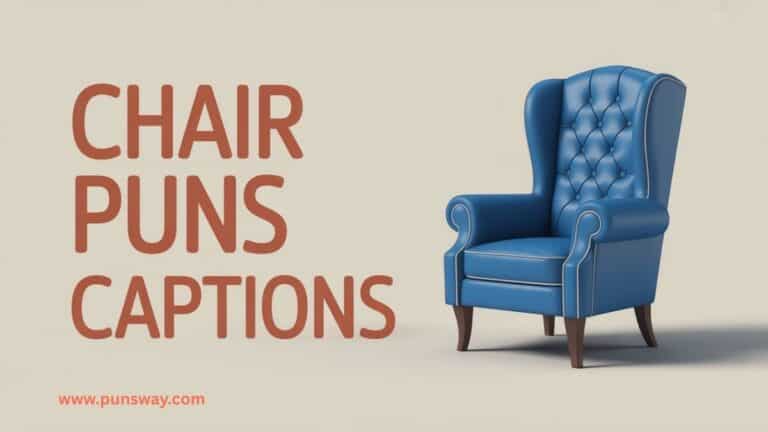 195+ Funny Chair Puns & Jokes One Liner (2025) - Puns Way