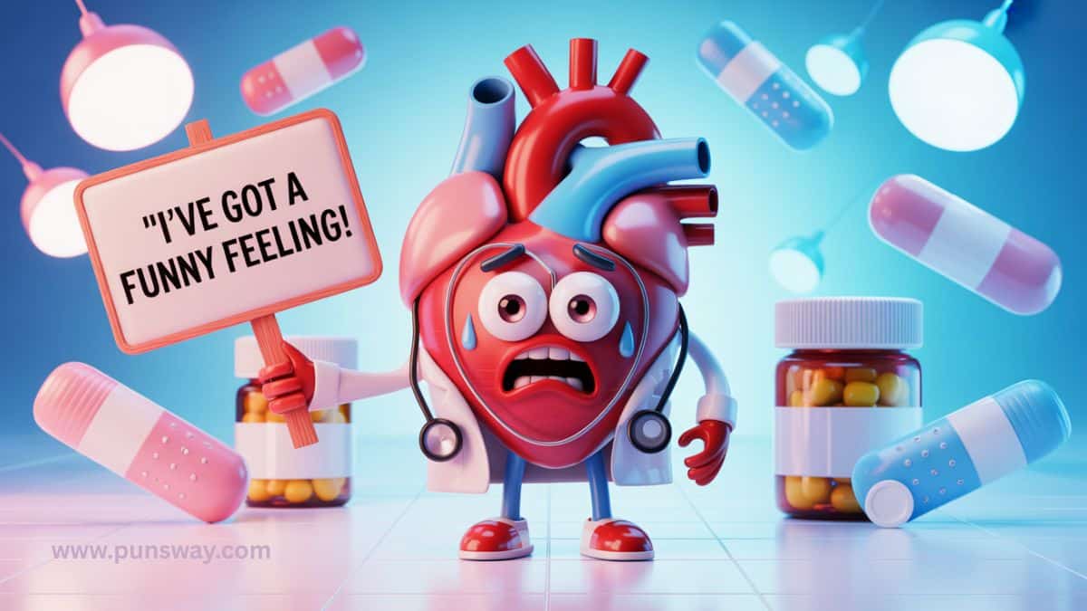 170+ Funny Heart Attack Jokes & Puns One Liner (2025) - Puns Way