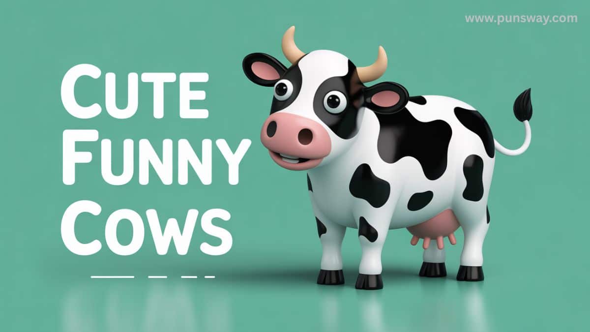 Cow Puns and Jokes 175+ Funny One Liner - Puns Way