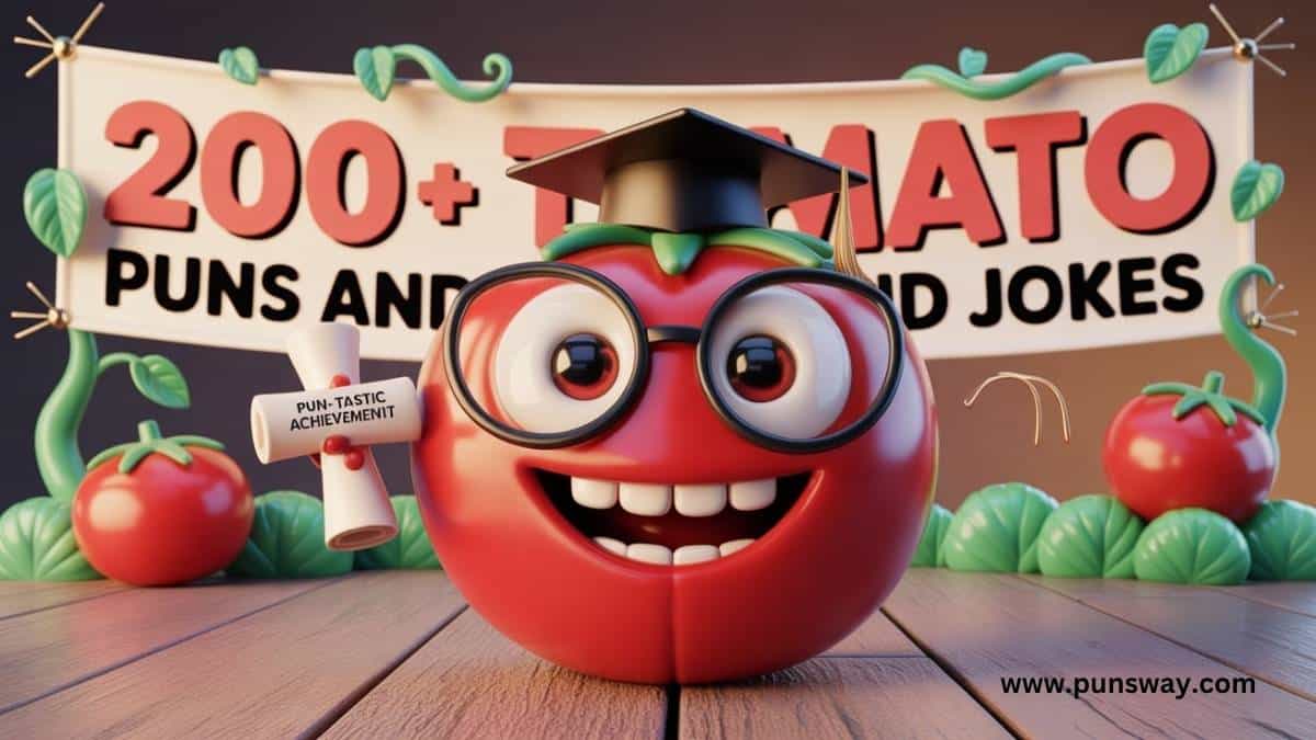 200+ Tomato Puns and Jokes One Liners - Puns Way