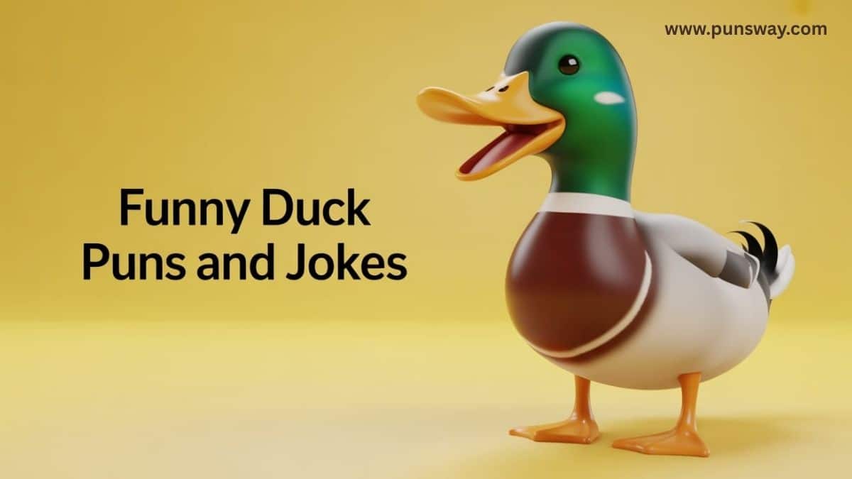 200+ Funny Duck Puns and jokes to Quack a Smile - Puns Way