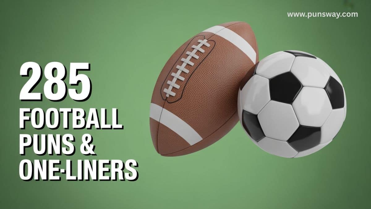 285 Football Puns & One-Liners - Puns Way