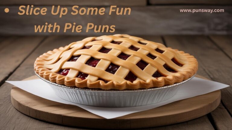 100+ Pie Puns Funny, Clever, and Delightfully - Puns Way