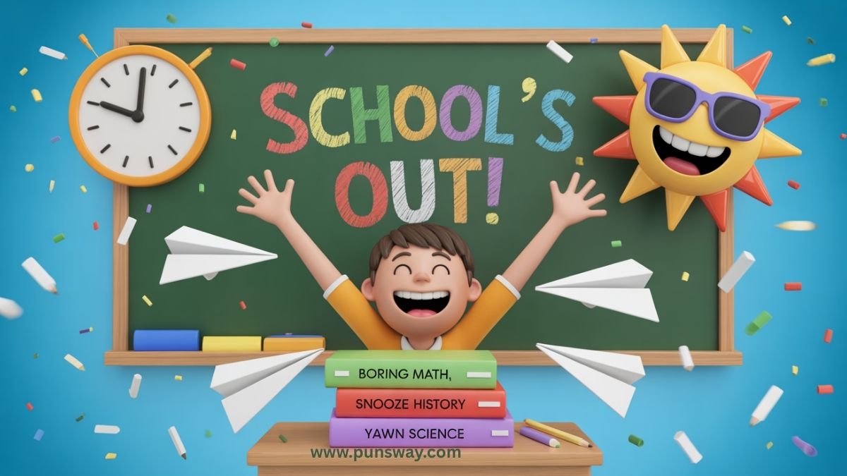 300+ End of School Year Jokes So Funny You’ll Forget Finals - Puns Way