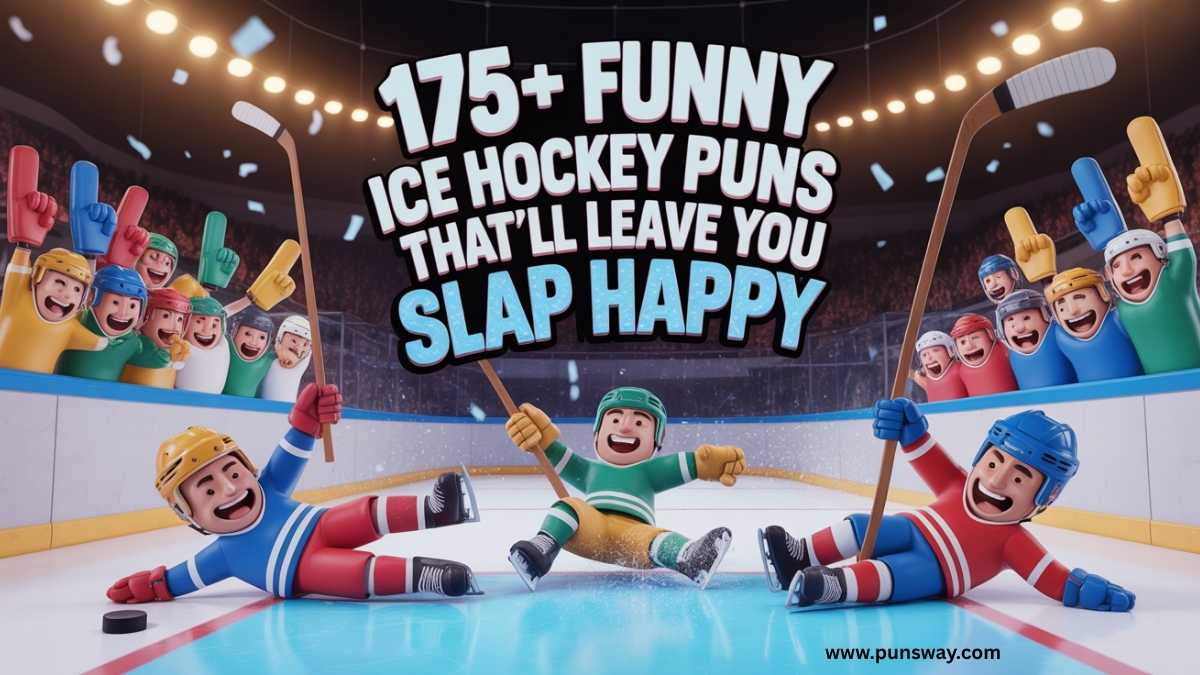 175+ Funny Ice Hockey Puns That’ll Leave You Slap Happy - Puns Way