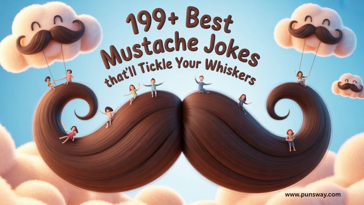 199+ Best Mustache Jokes That’ll Tickle Your Whiskers - Puns Way