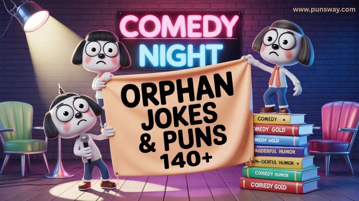 Orphan Jokes and puns 140+ One-Liners That Walk the Line - Puns Way