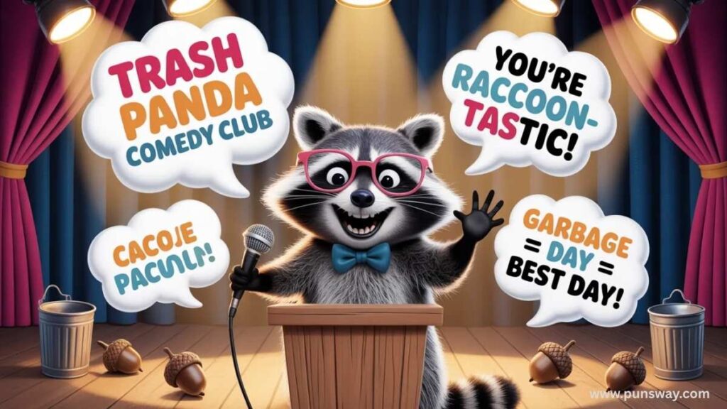 Raccoon Puns 250+ Funny Jokes and Cute Quotes 🦝 - Puns Way
