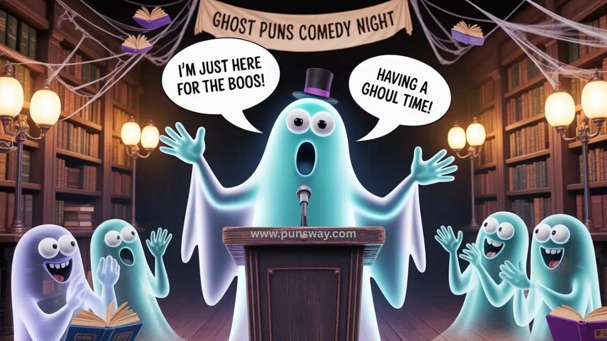 Ghost Puns 250+ and Ghost Jokes - Puns Way